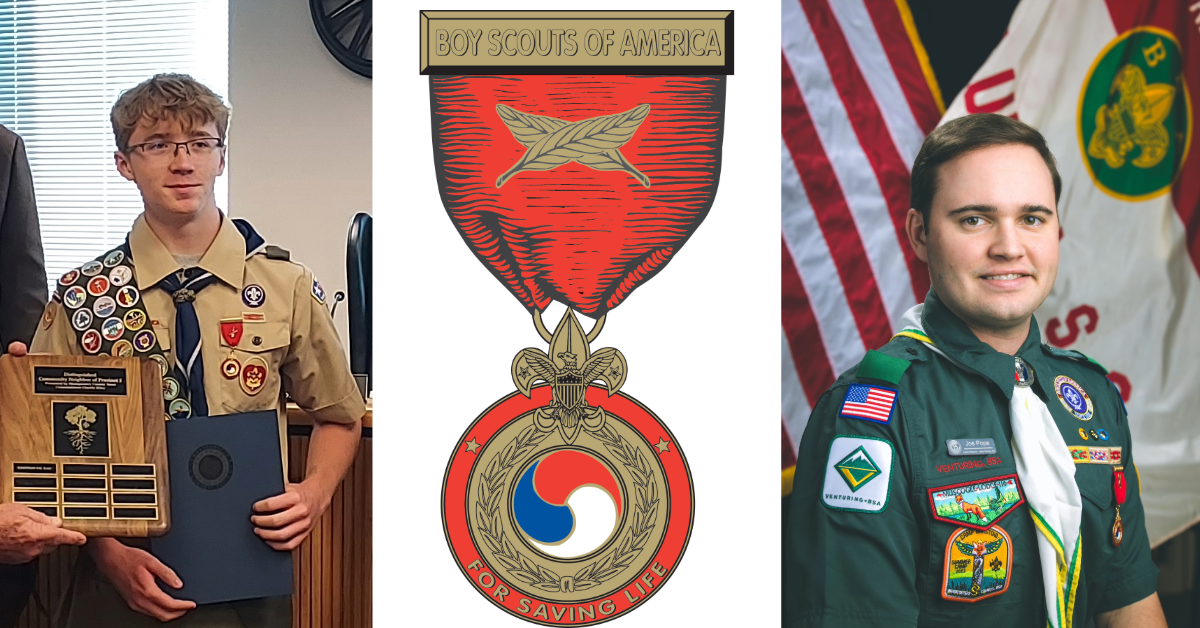 Here are the two people who earned the BSA's highest award for ...